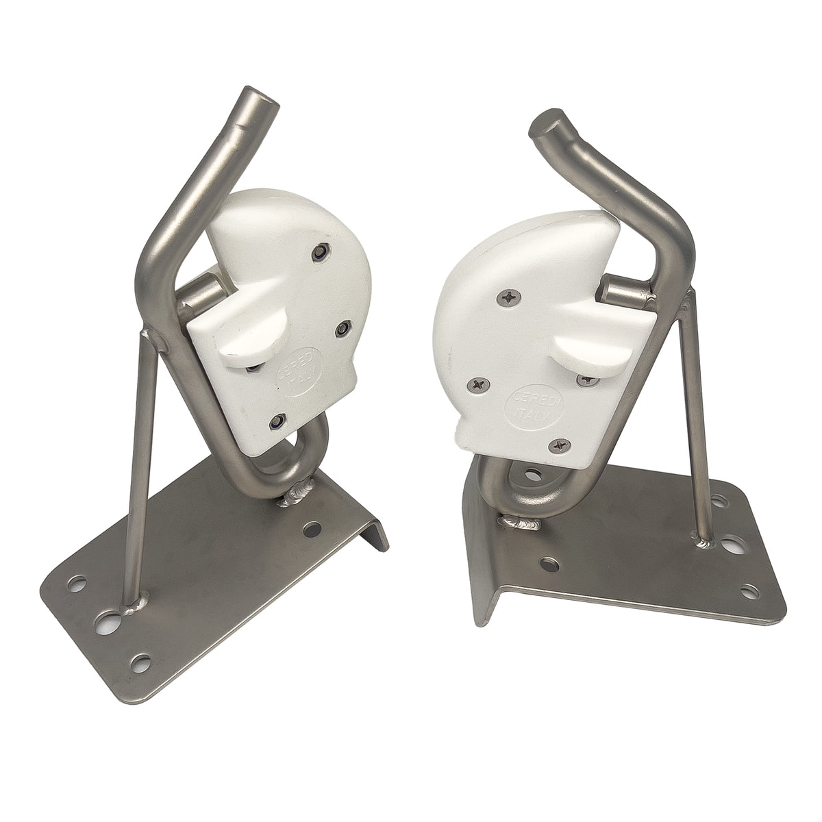 Brackets / Spring Loaded Base for Transom Mount Snap Davits — RIBstore